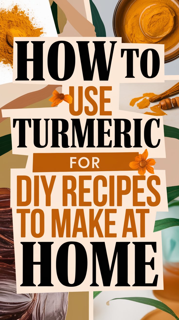 How to Use Turmeric for Skin Care DIY Recipes to Make at Home ...