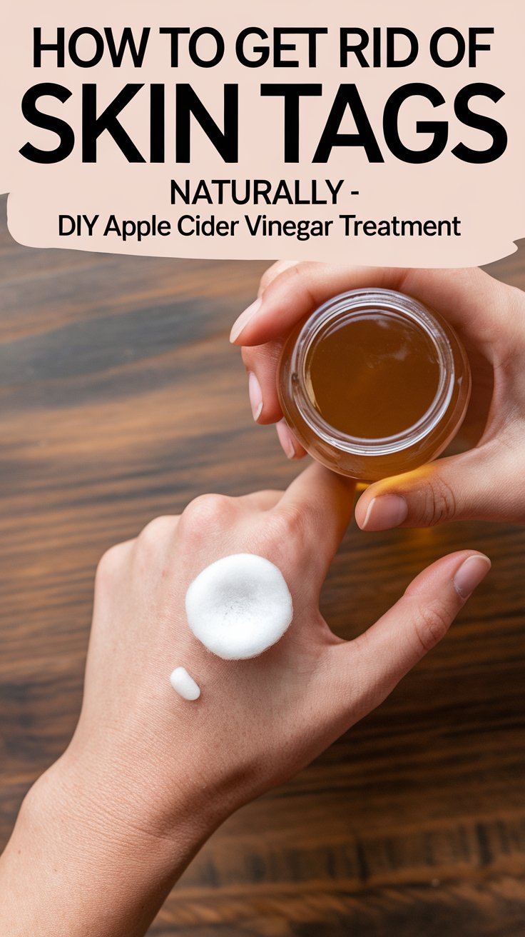 How to Get Rid of Skin Tags Naturally – DIY Apple Cider Vinegar ...