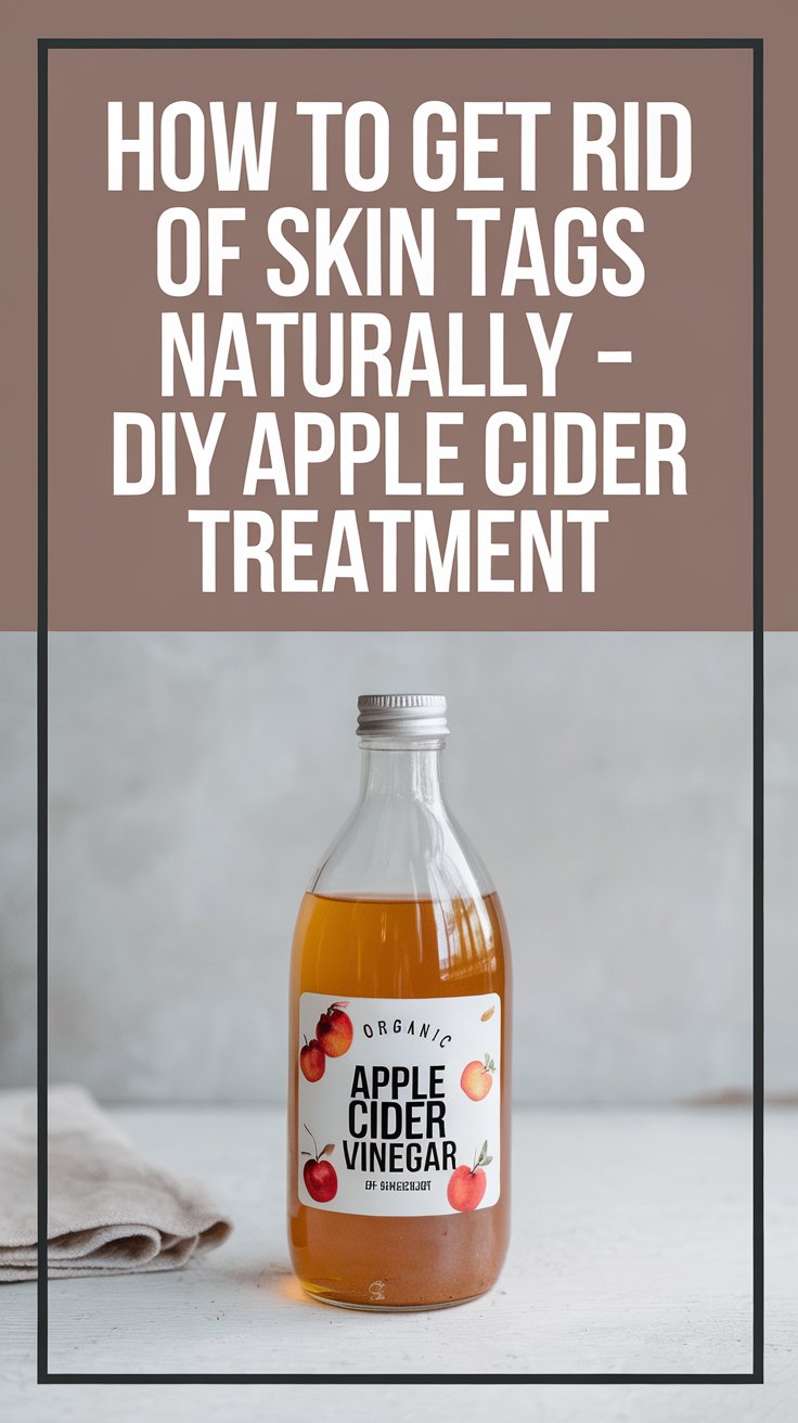 How to Get Rid of Skin Tags Naturally – DIY Apple Cider Vinegar ...