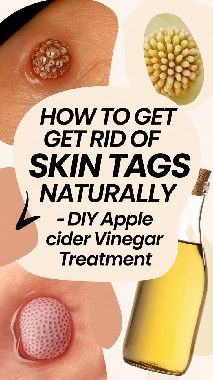 How to Get Rid of Skin Tags Naturally – DIY Apple Cider Vinegar ...